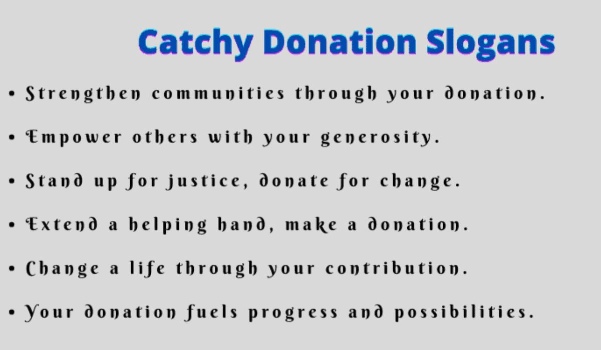 50+ Catchy Fundraising Slogans for Nonprofits: The Art of Turning Your ...