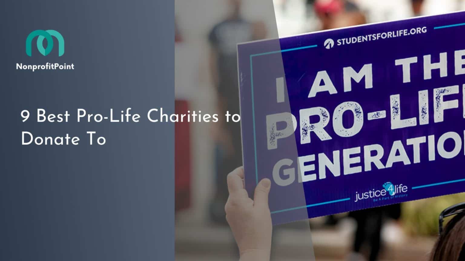 9 Best Pro-Life Charities to Donate To | Impactful Giving Guide