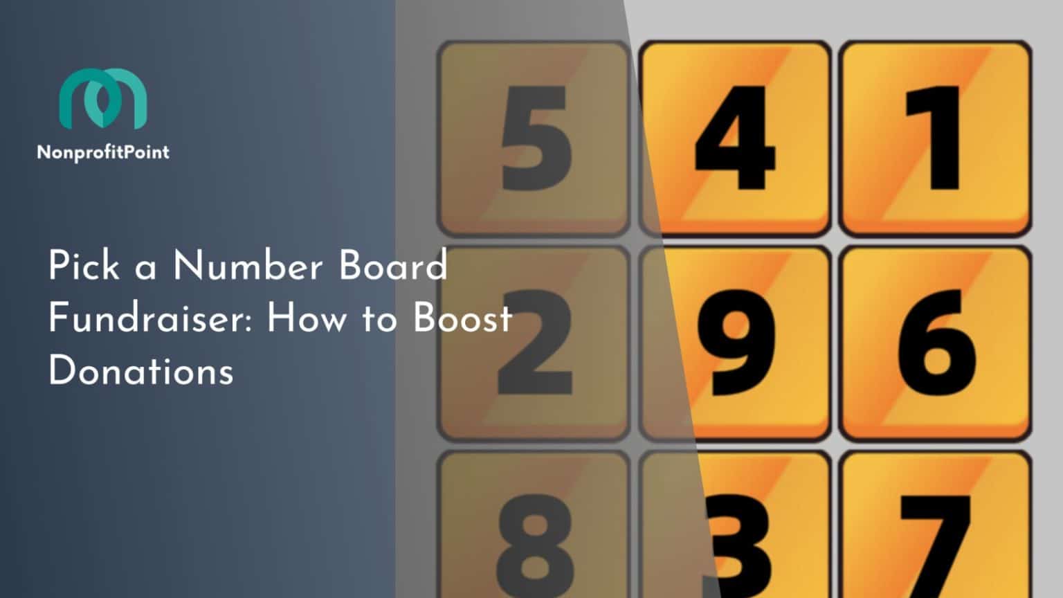 Pick a Number Board Fundraiser: How to Boost Donations & Engagement