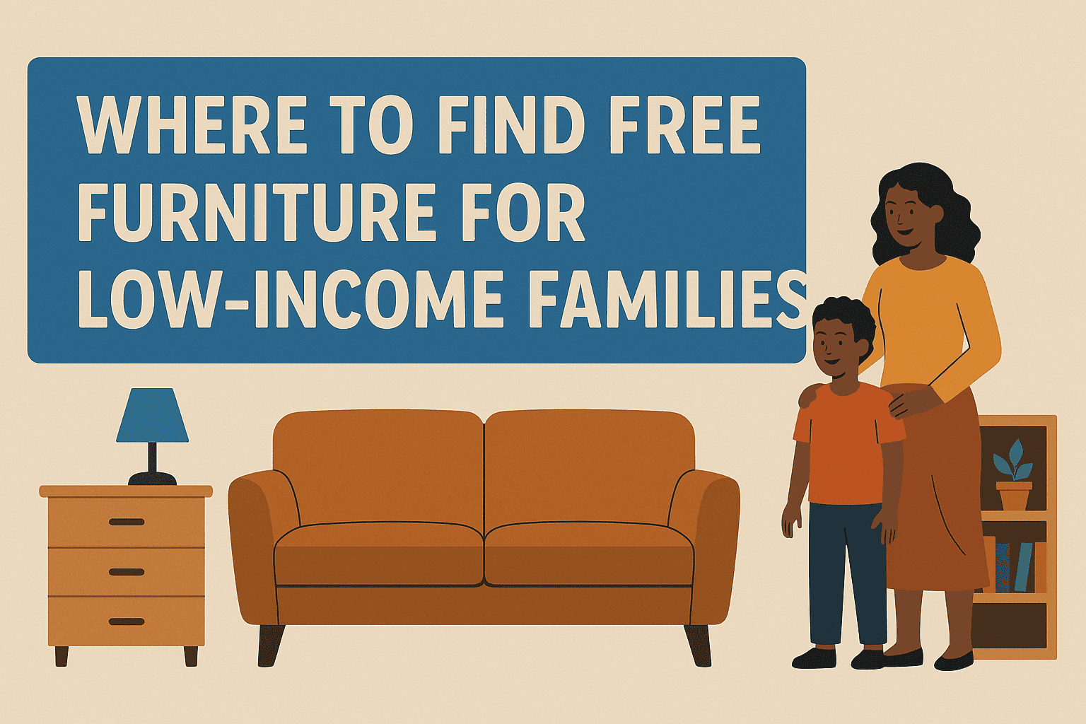 Where to Find Free Furniture for Low-Income Families 2025